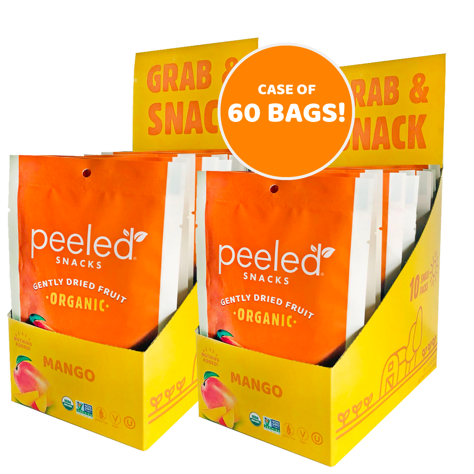 Mango (12/2.8oz) - Peeled Snacks, Inc.